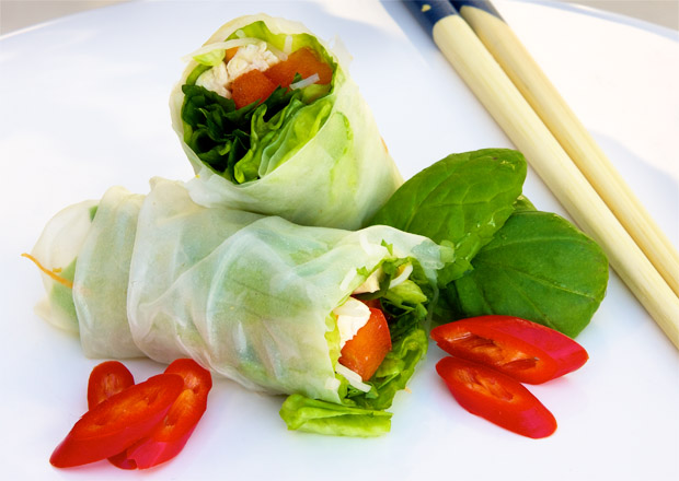 Przysmaki Świata: Spring rolls "sajgonki"