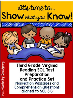 Live and Learn: Virginia SOL Reading Test Passages and Questions