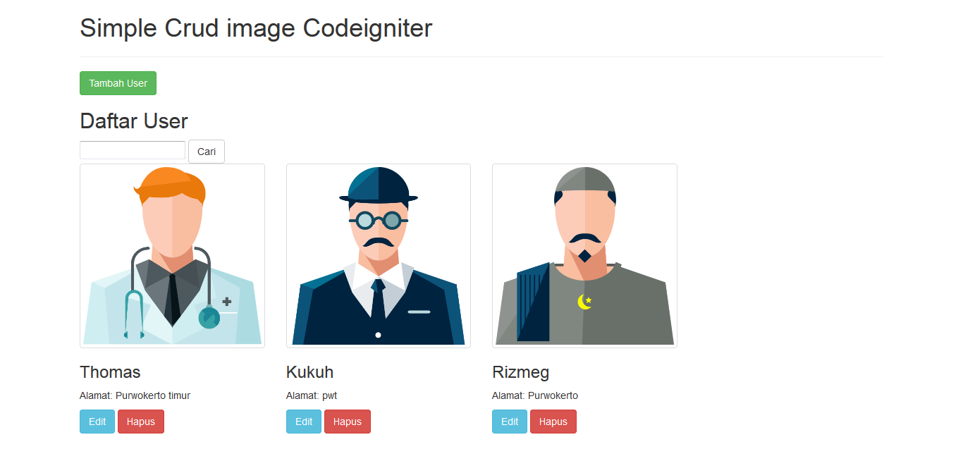 Source Code Crud Gambar Dengan Ci Codeigniter Dan Mysql Blog Cara