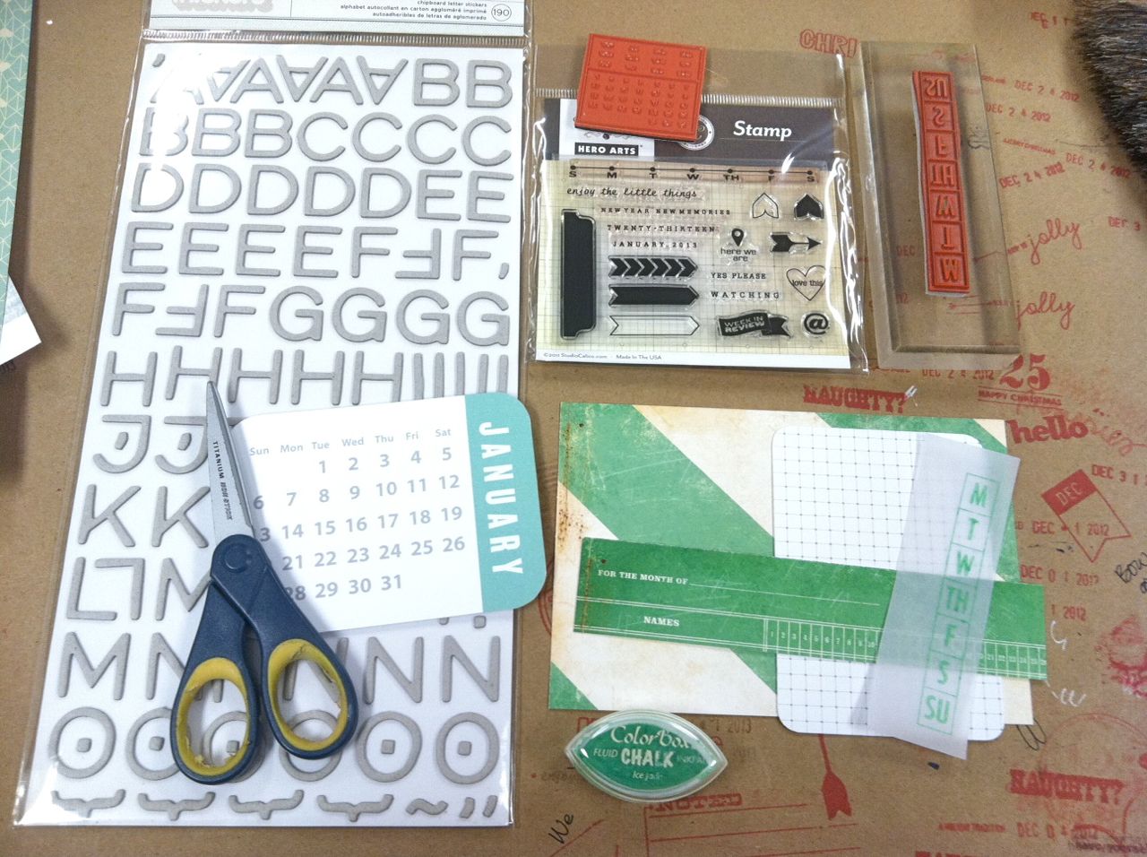 Mish Mash: Project Life 2013...Week 2 (tell the story)