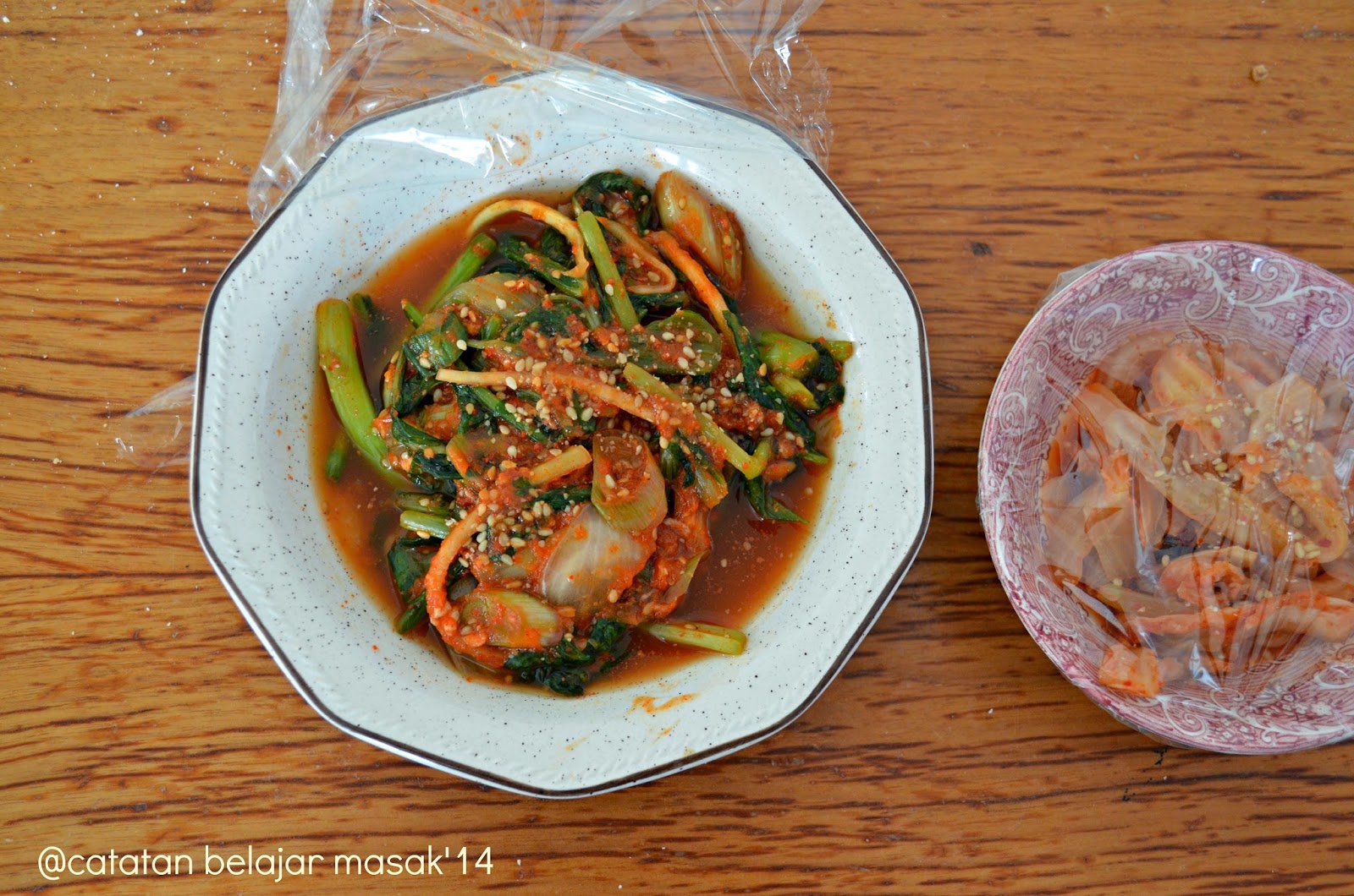 Sayur ala orang Korea: Kimchi | Catatan Belajar Masak
