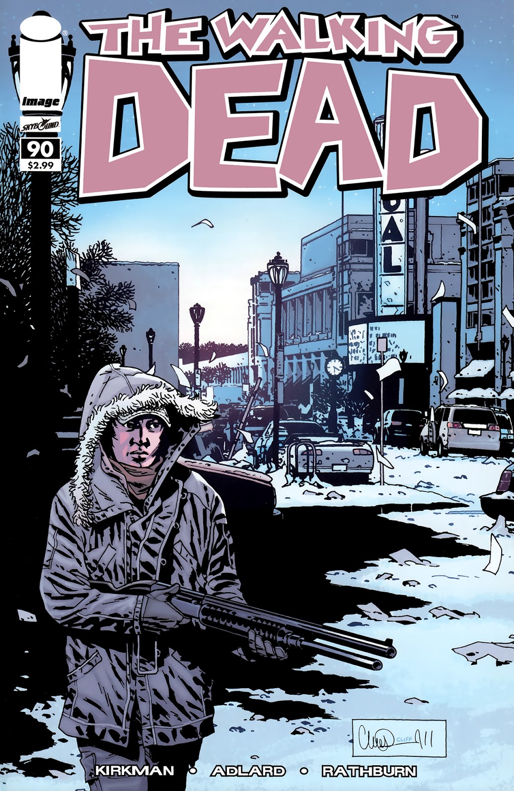 The Geeky Nerfherder: Comic Book Art: 'The Walking Dead'