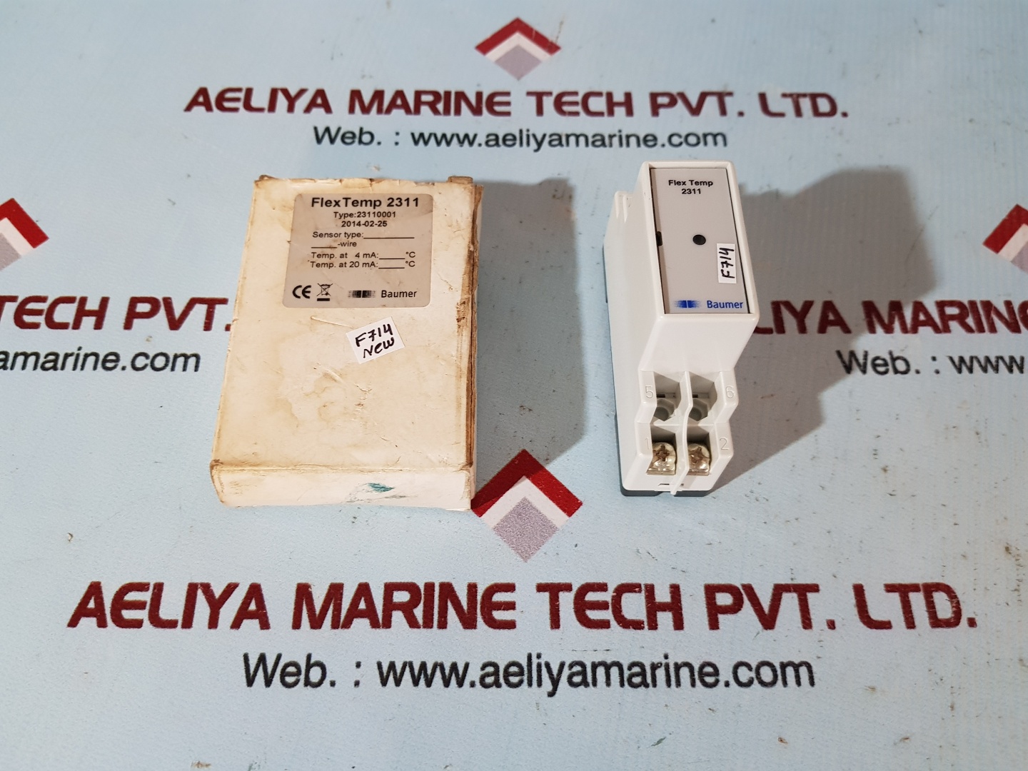 BAUMER FLEX TEMP 2311 TEMPERATURE TRANSMITTER 23110001 - Aeliya Marine