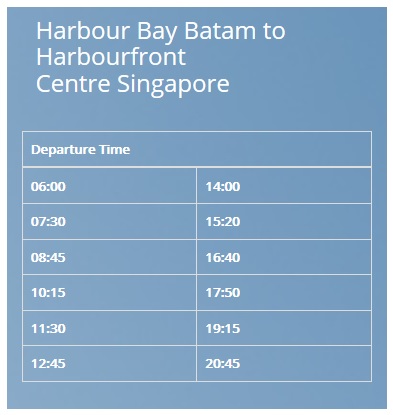 Horizon Ferry Ticket $38 | All About Batam Blog. Batam Transport ...