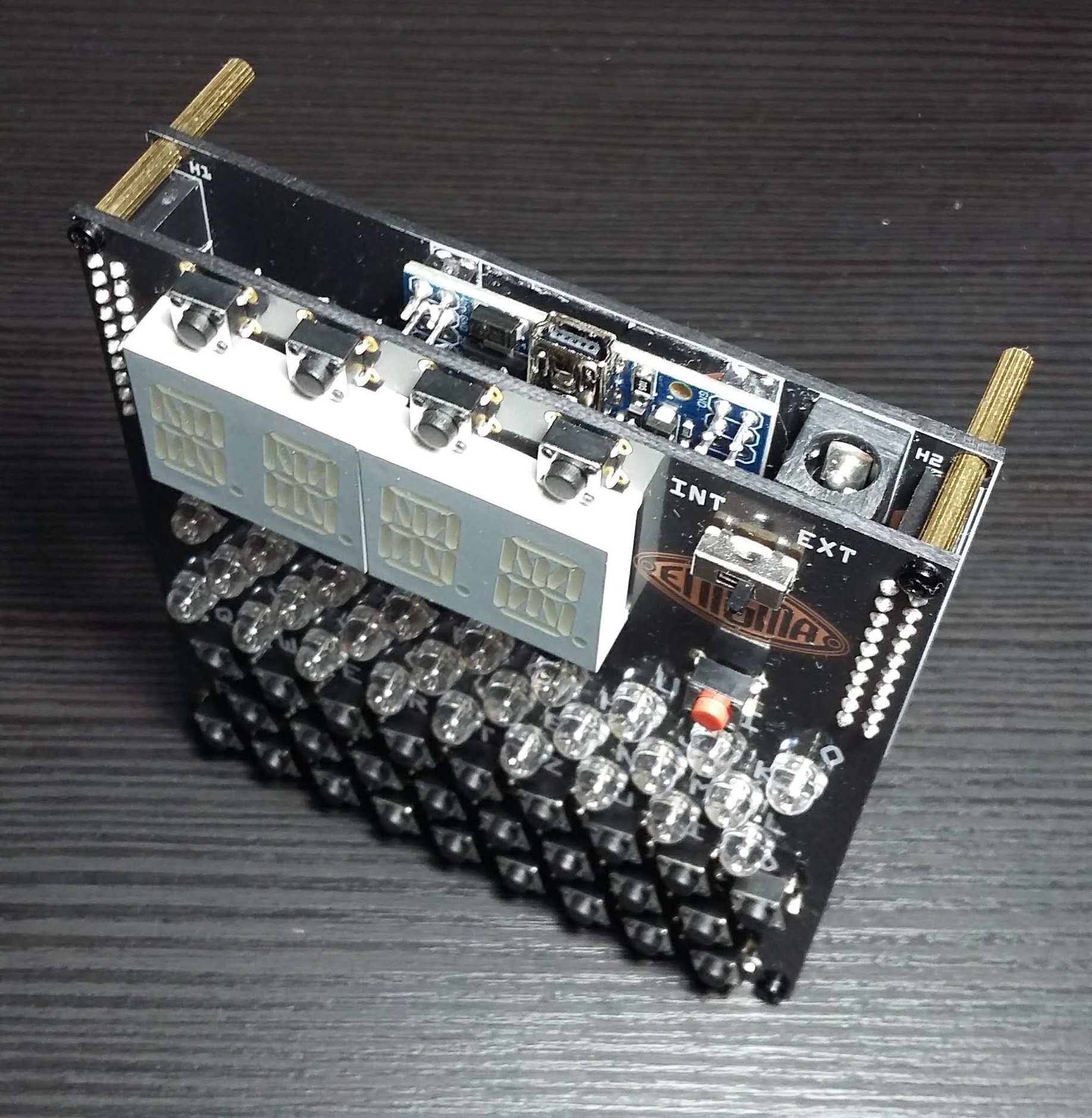 Arduino Enigma Machine Simulator : Assembly Notes for PicoEnigma