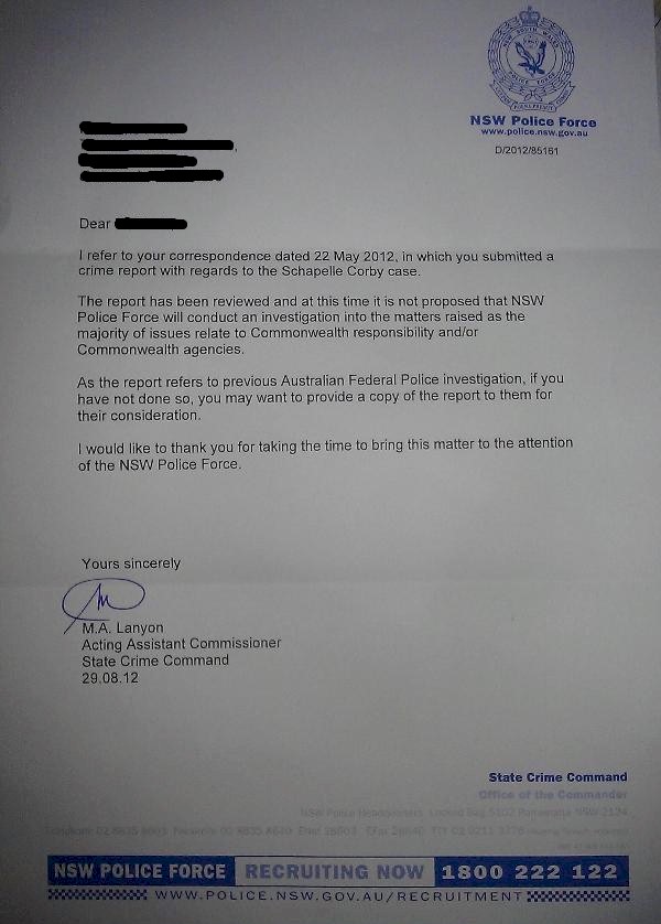 THE EXPENDABLE PROJECT: New South Wales Police Commissioner, Andrew ...