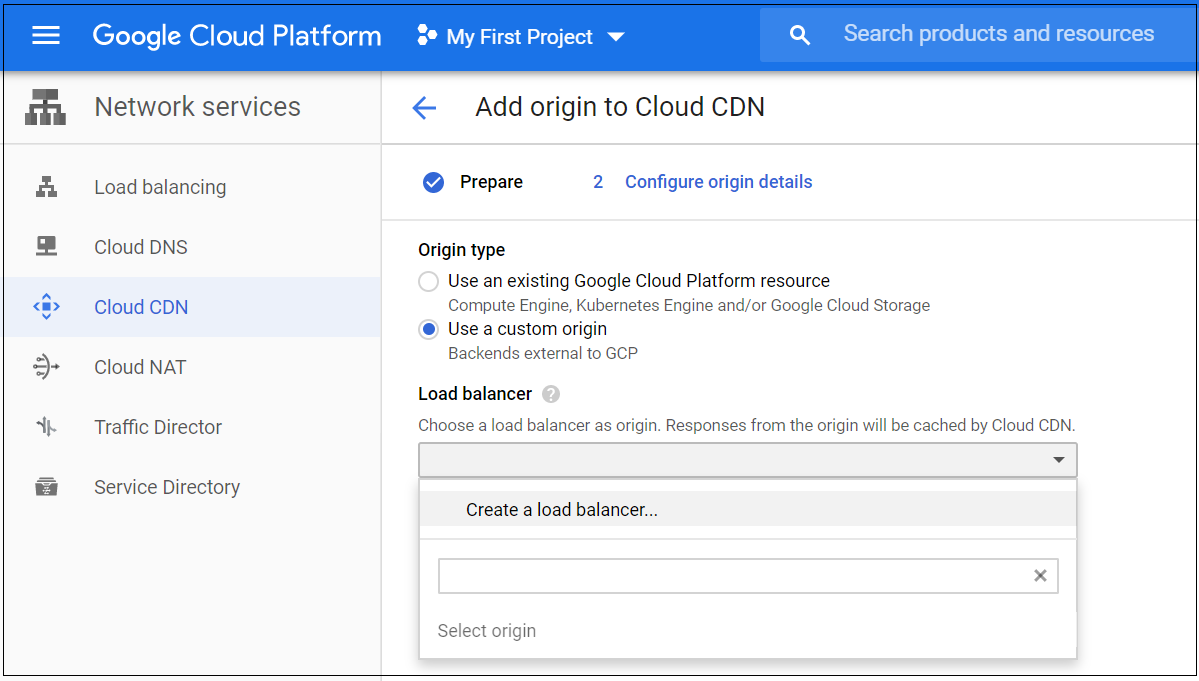 How to enable Google CDN for custom origin websites | Google CDN for ...