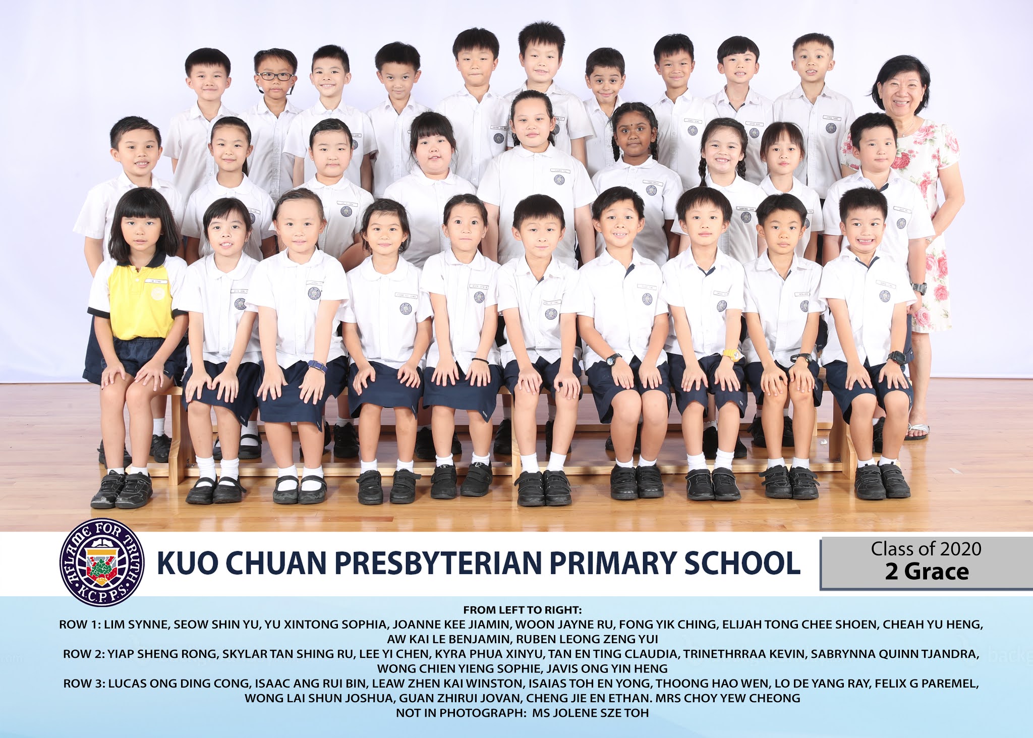 Choy's Blog: 2G Class Photographs