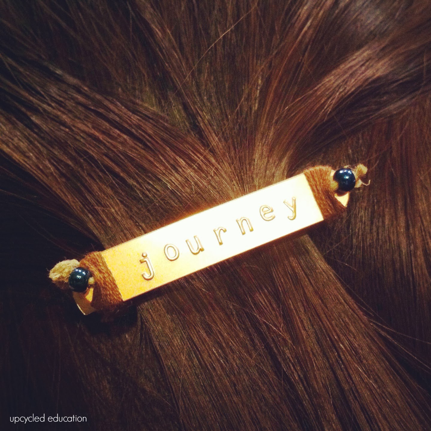 Upcycled Education Diy Barrettes To Ring In The New Year