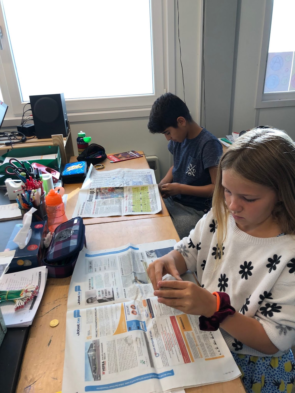 Klas 6 Vinderhoute 2019-2020: Een leuke creatieve verwerking van een ...