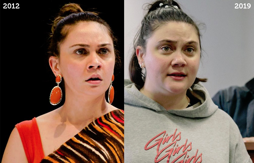 she's getting thick: Shari Sebbens