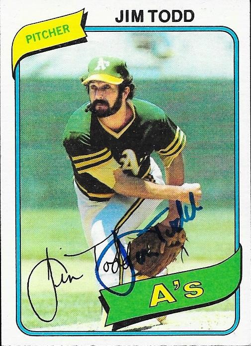 foul bunt: TTM Success - Jim Todd