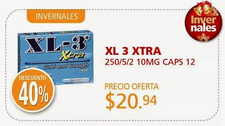 Farmacia Medina: ¿Para esta temporada? XL-3 Xtra