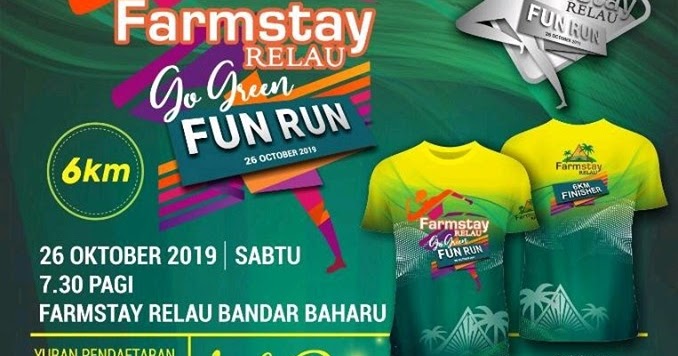 RUNNERIFIC: Farmstay Relau Go Green Fun Run