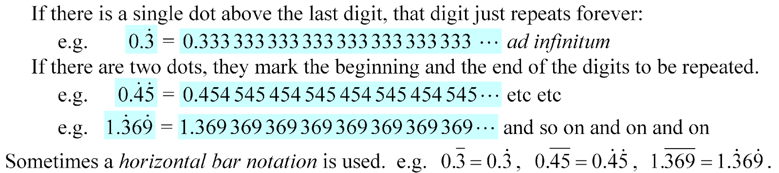 Truly Singaporean Singapore Mathematics: [S1_Expository] Recurring ...