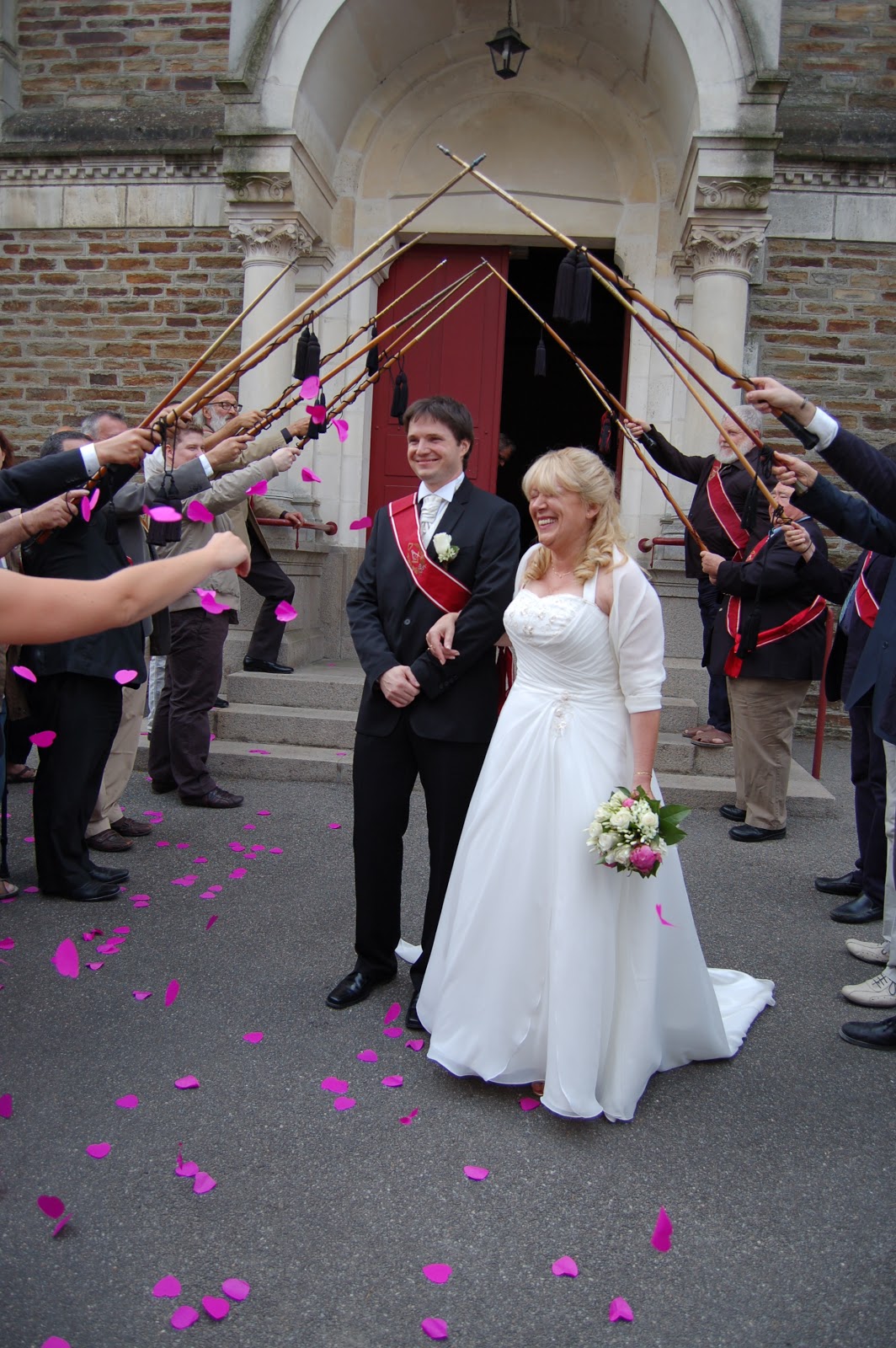 Union Compagnonnique: Mariage du Pays Daussin et de Viviane Berger