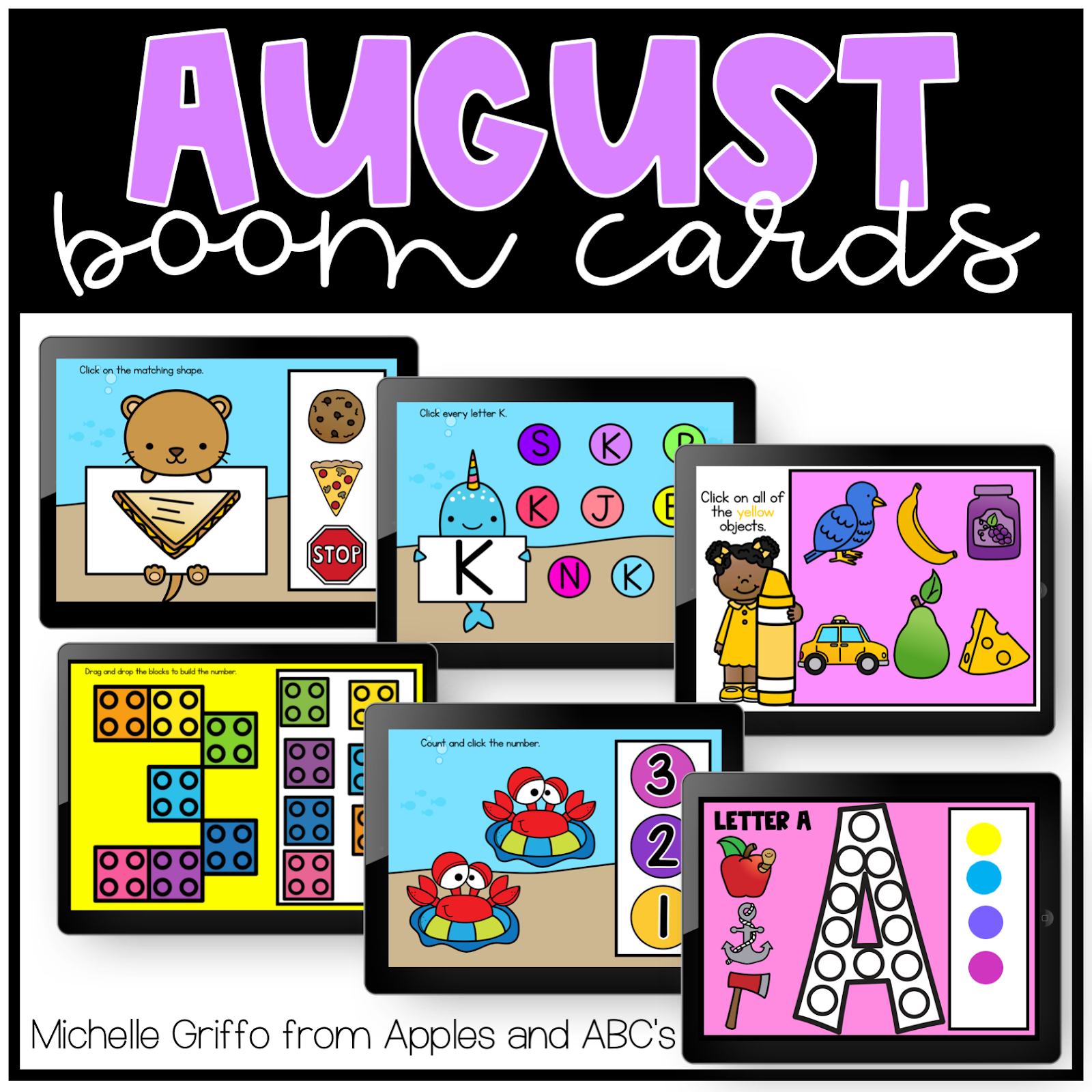 Kindergarten Morning Work / Digital and Paper for Distance Learning ...