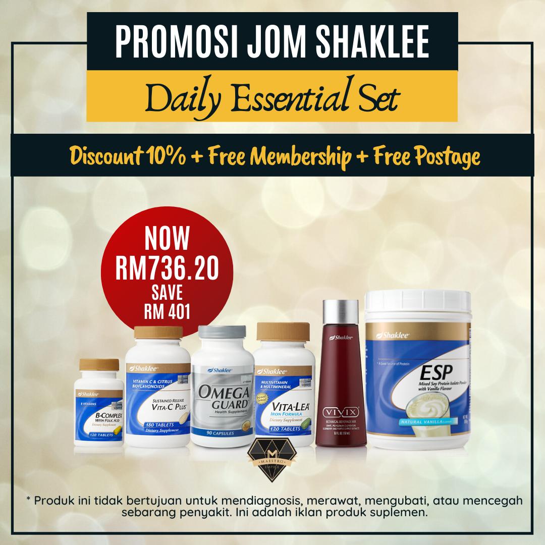 Promosi Shaklee Februari 2020