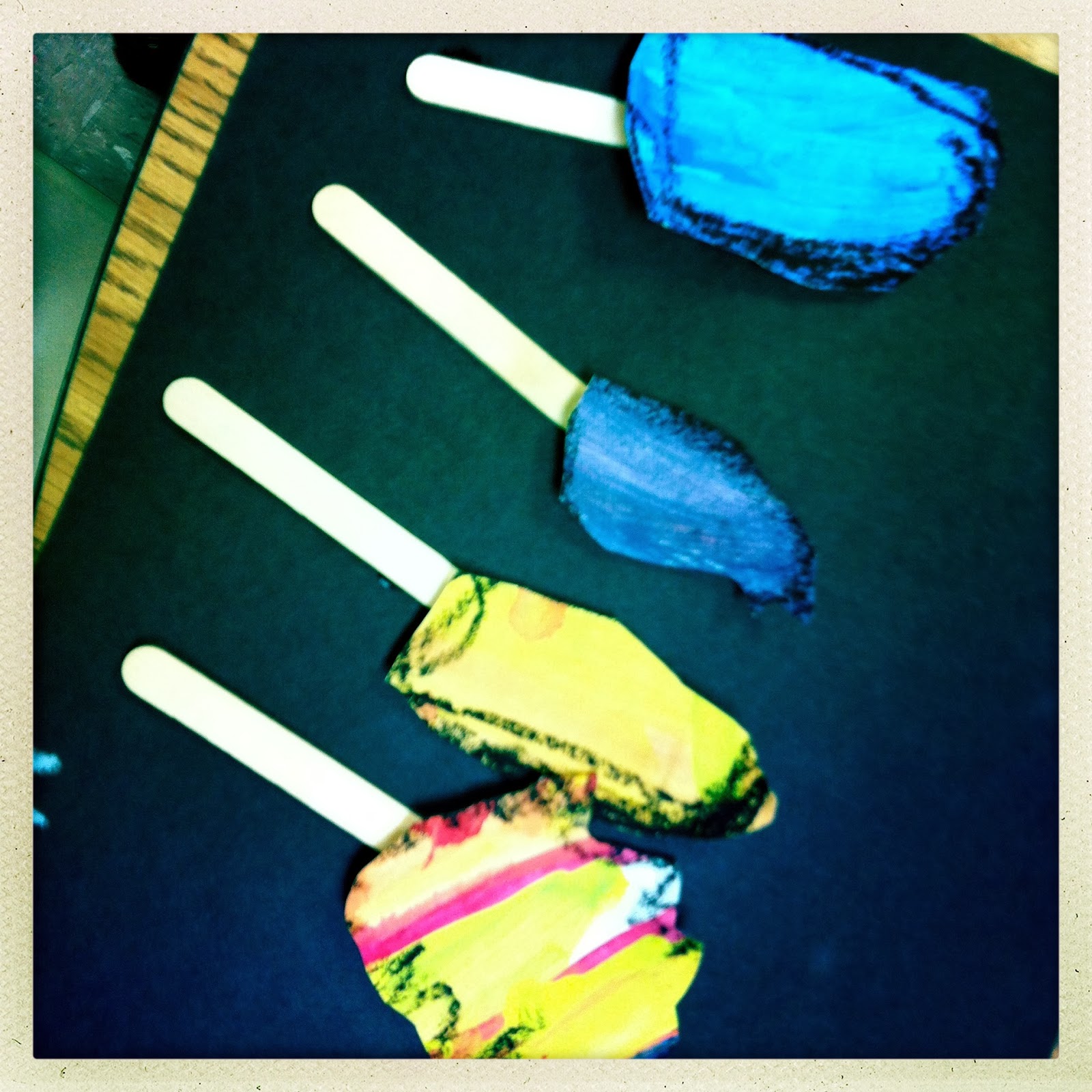 ChumleyScobey Art Room: Pop Art Popsicles with Kindergarten
