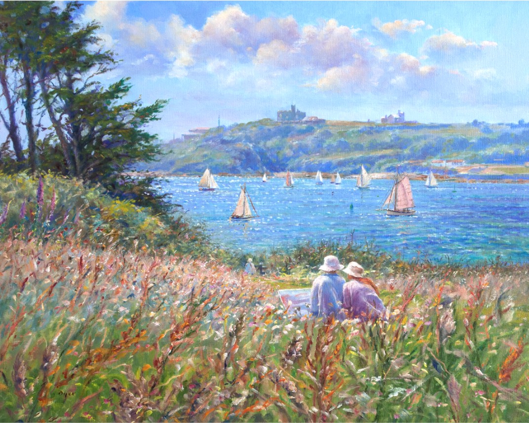 Ted Dyer, 1940 | Romantic Impressionist painter | Masterpiece | Tutt'Art@
