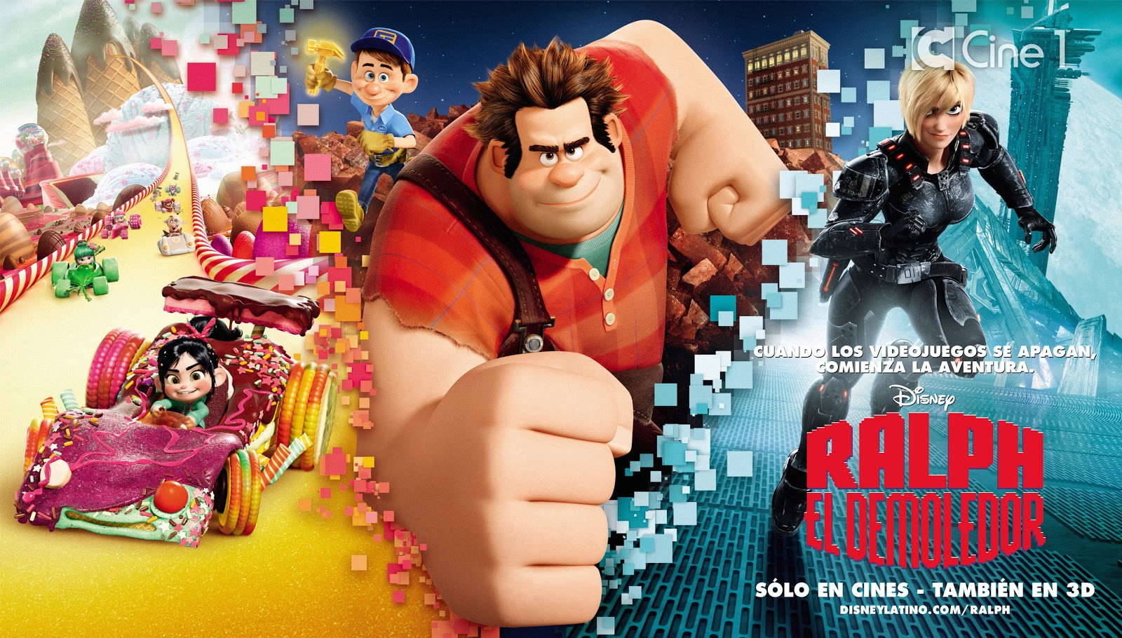 RALPH EL DEMOLEDOR TRAILER LATINO