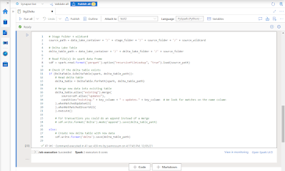 Microsoft BI Tools: Delta Lake support in Azure Synapse Analytics