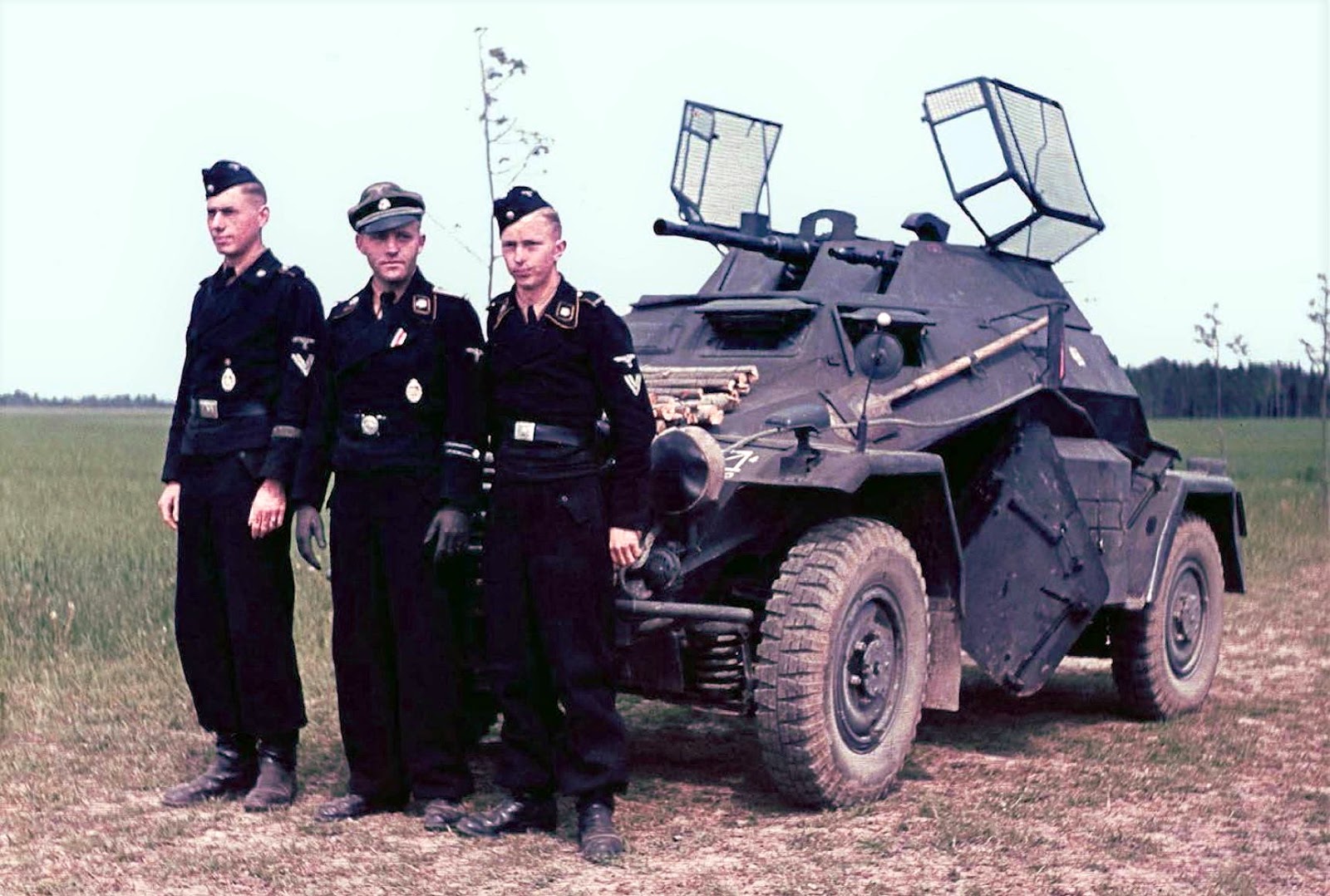 World War II in Color: Waffen-SS Panzer Reconnaissance Troops