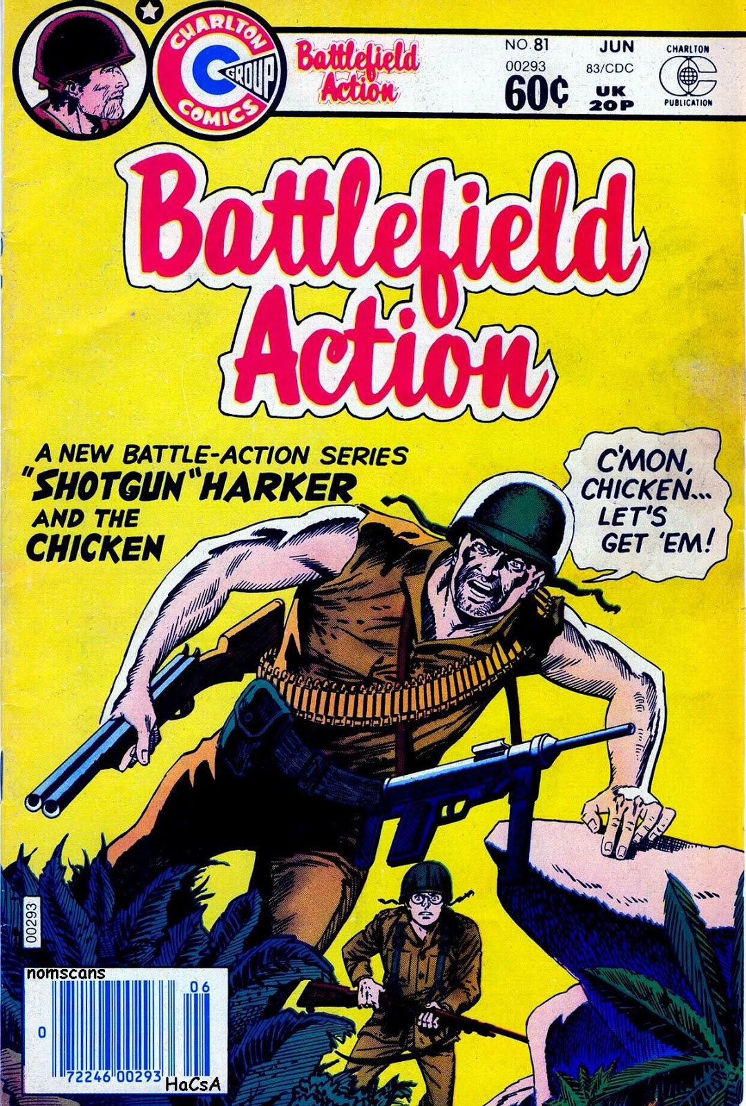 Old-fashioned Comics: Battlefield Action #63-#89 (1980) Complete Series ...