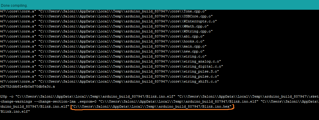 How To Generate Hex File From Arduino Ide