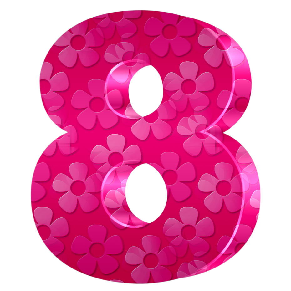 M. Michielin Alphabets: PINK FLOWER TEXTURE SEAMLESS ALPHABET, NUMBERS ...