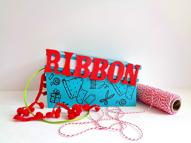 DIY: Stackable Gift Wrap Organizer - Running With A Glue Gun