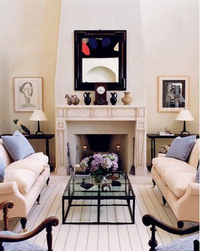 LUSTER INTERIORS: Adams Style