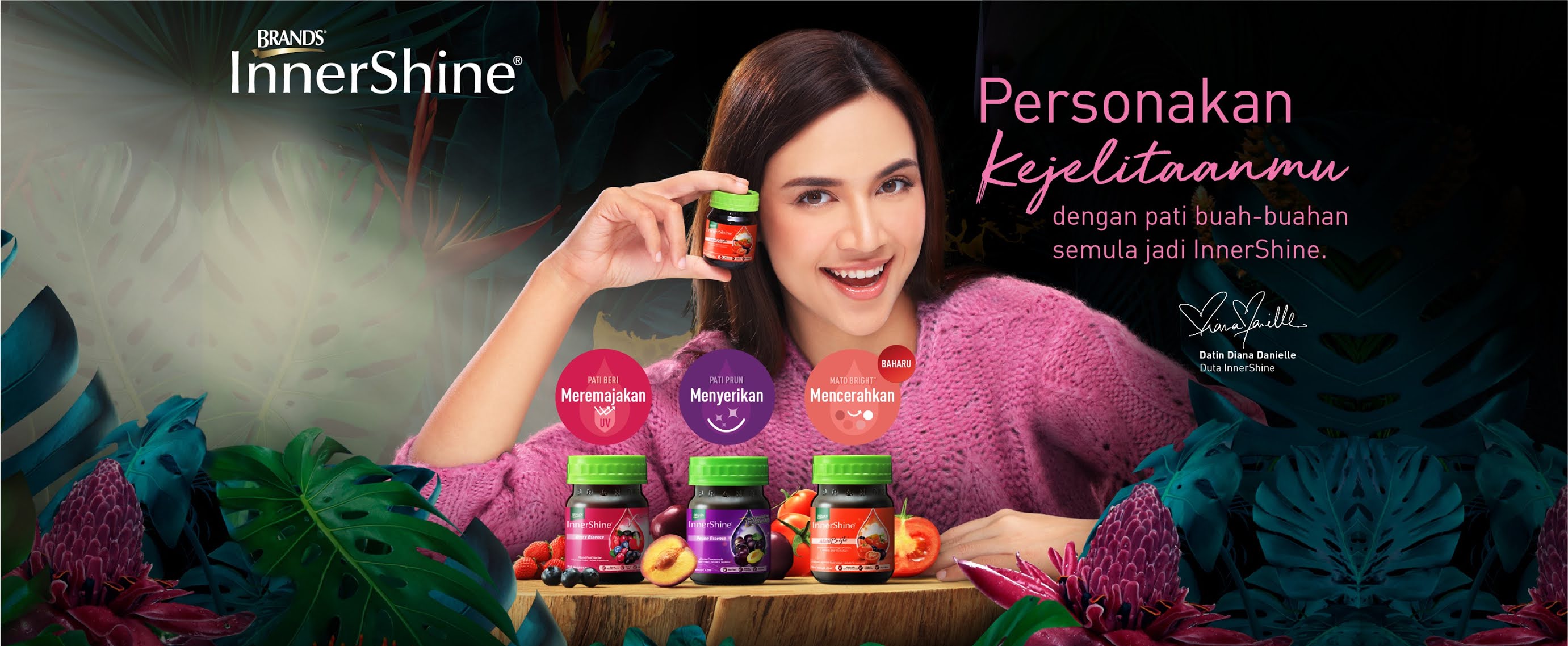 InnerShine Cantikkan Kulit - Menyerikan, Meremajakan & Mencerahkan
