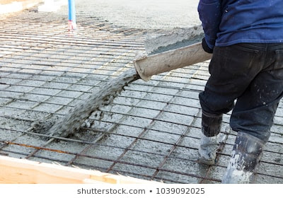 Steps involved while constructing a structure