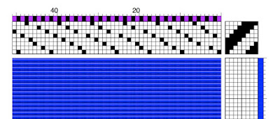 Random Acts of Color: How to Design 8-Shaft Echo Using Fiberworks