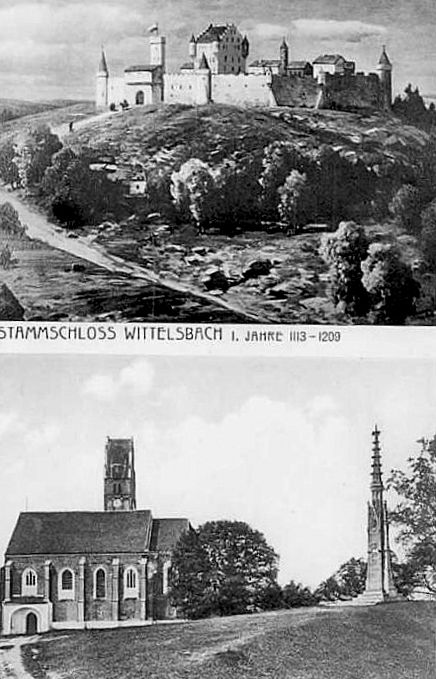 Historische Romane aus dem Wittelsbacher Land: Der Burgplatz in Oberwittelsbach um 1200 und 700 ...