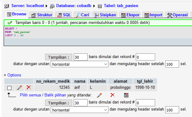 Cara Mengisi Data di PHPMyAdmin - Basis Digital