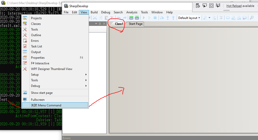 Prochain Science: SharpDevelop IDE 系列研究 (3) - 最初的 AddIn，跑出 Win Form, Wpf, Styled Form