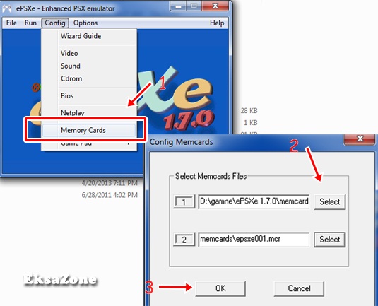 Cara Load File Memory Cards PS1 di PC Dengan PSX Dan Epsxe | #Blogger ...
