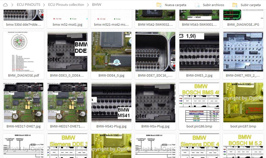ECU PINOUT COLLECTION BMW