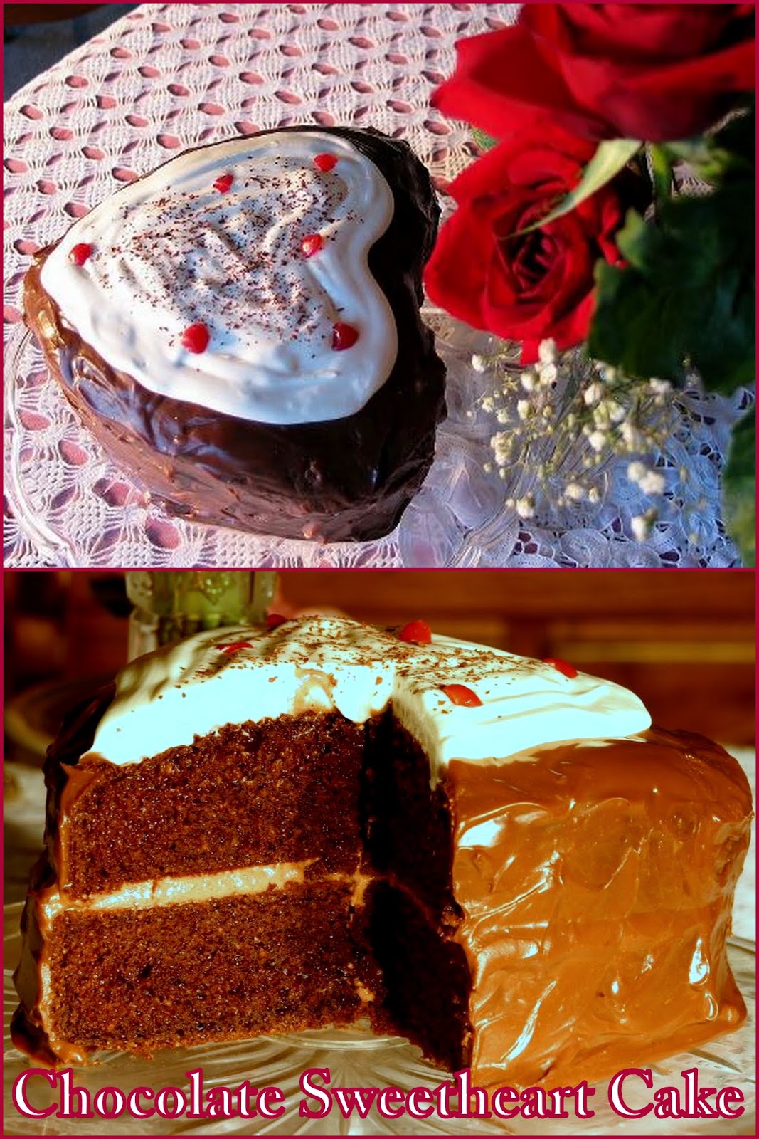 CHOCOLATE SWEETHEART CAKE