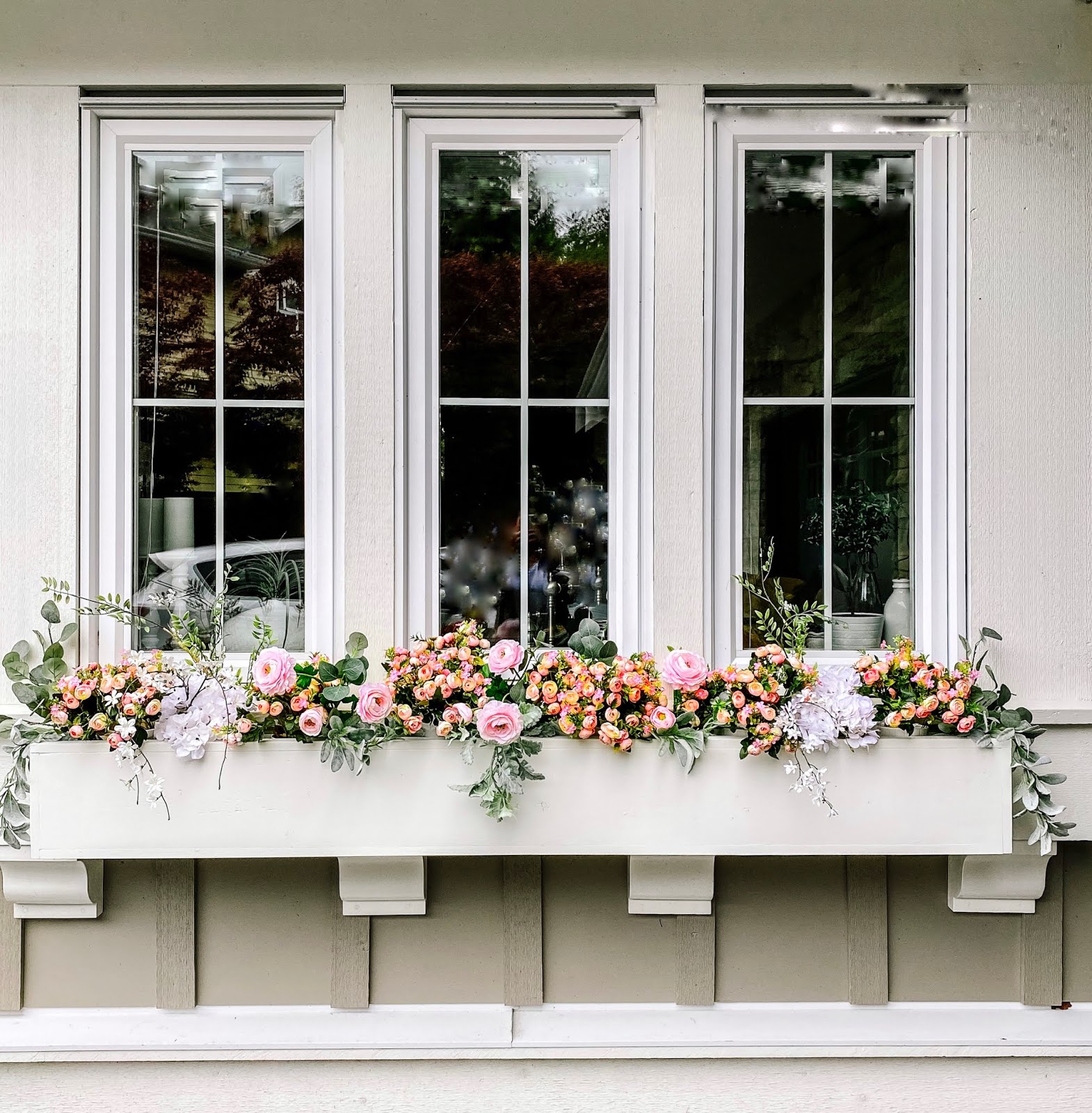How To DIY A Super Simple Window Box | Remarkable Modern Cottage