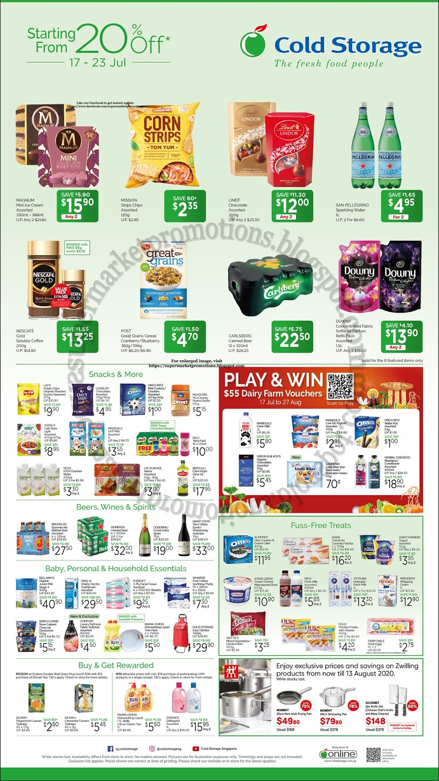 Cold Storage Weekly Grocery Promotion 17 - 23 July 2020 ~ Supermarket ...