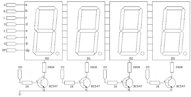Sevent Segmen Arduino