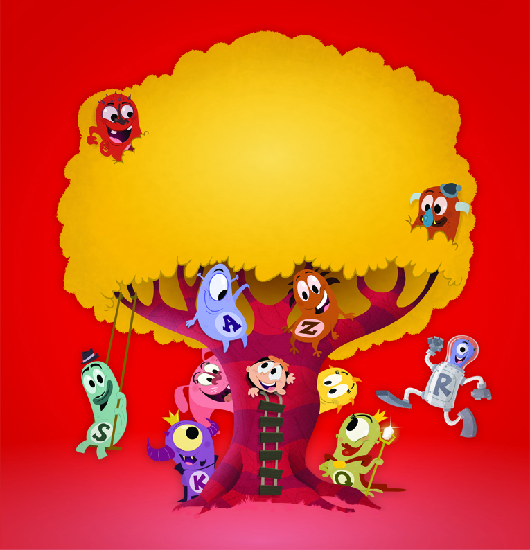 Alpha Monsters: Alpha Monsters Back Cover