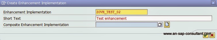 An SAP Consultant: ABAP Enhancement Framework - Class/Interface ...