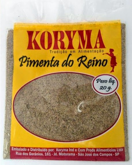 Koryma: pimenta do reino moida