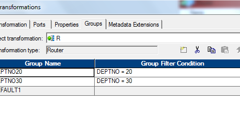 Basic Informatica Tutorial: Router Transformation