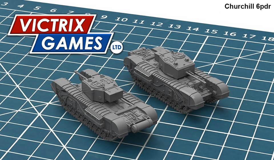 Kampfgruppe 1/144: 12mm Kits from Victrix Games