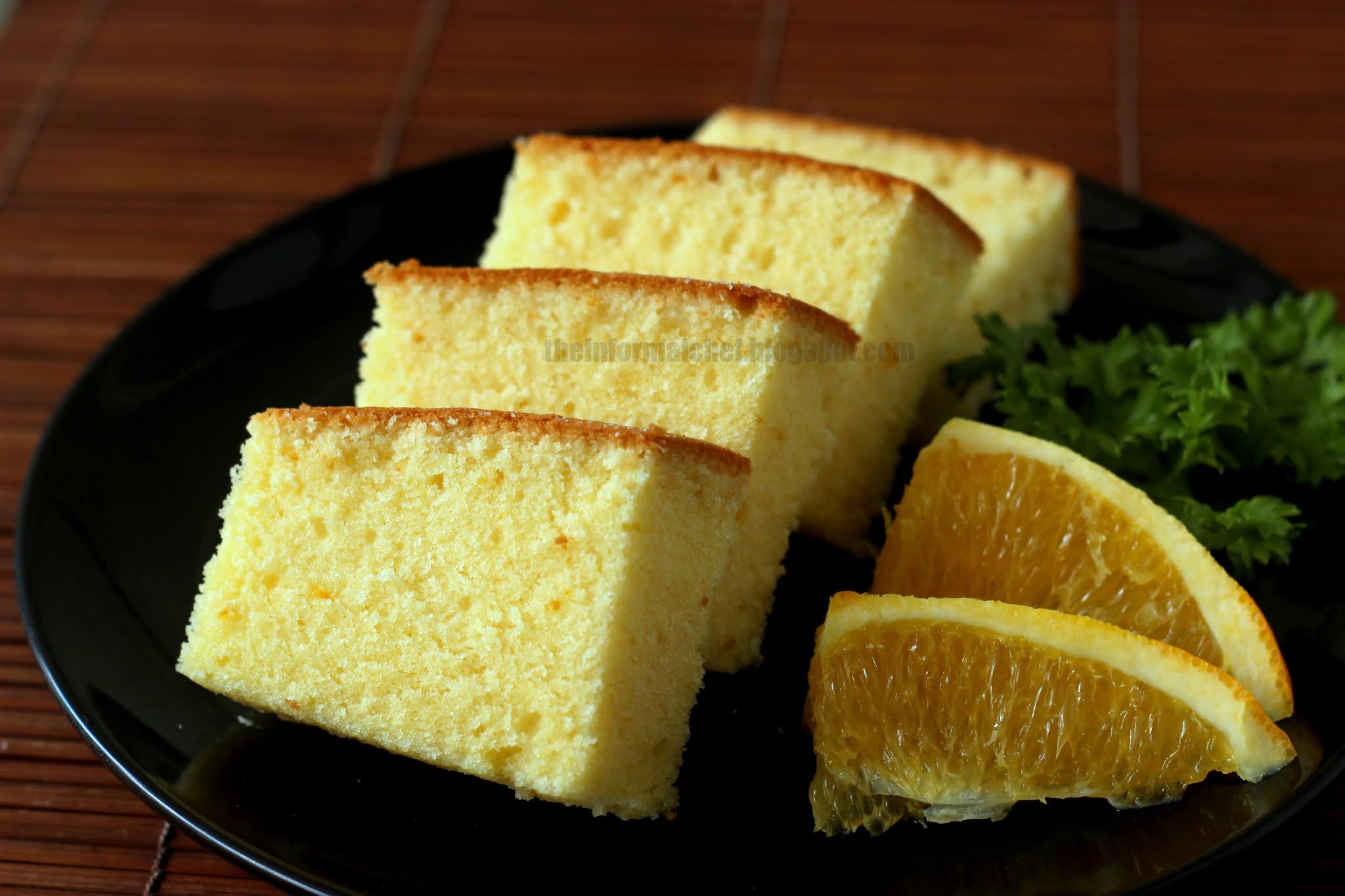 The Informal Chef: Easy Orange Butter Cake 简单香橙奶油蛋糕